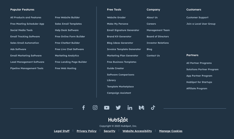 Website Footers: Best Design Practices & 20 Top Examples